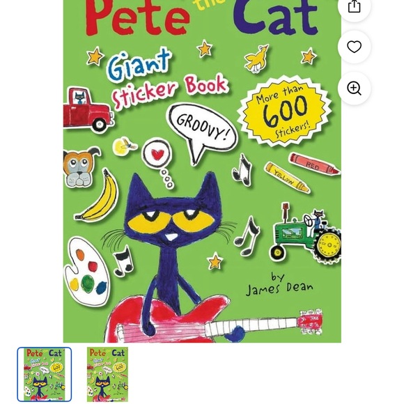 Cat | Pete The Cat Giant Sticker Book | Poshmark